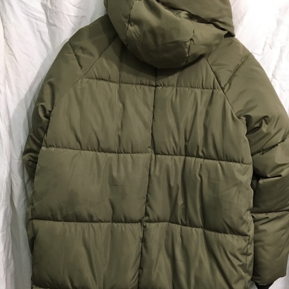 Jing | Jackets & Coats | Hip Down Puffer Jacket W Zippers And Snaps ...